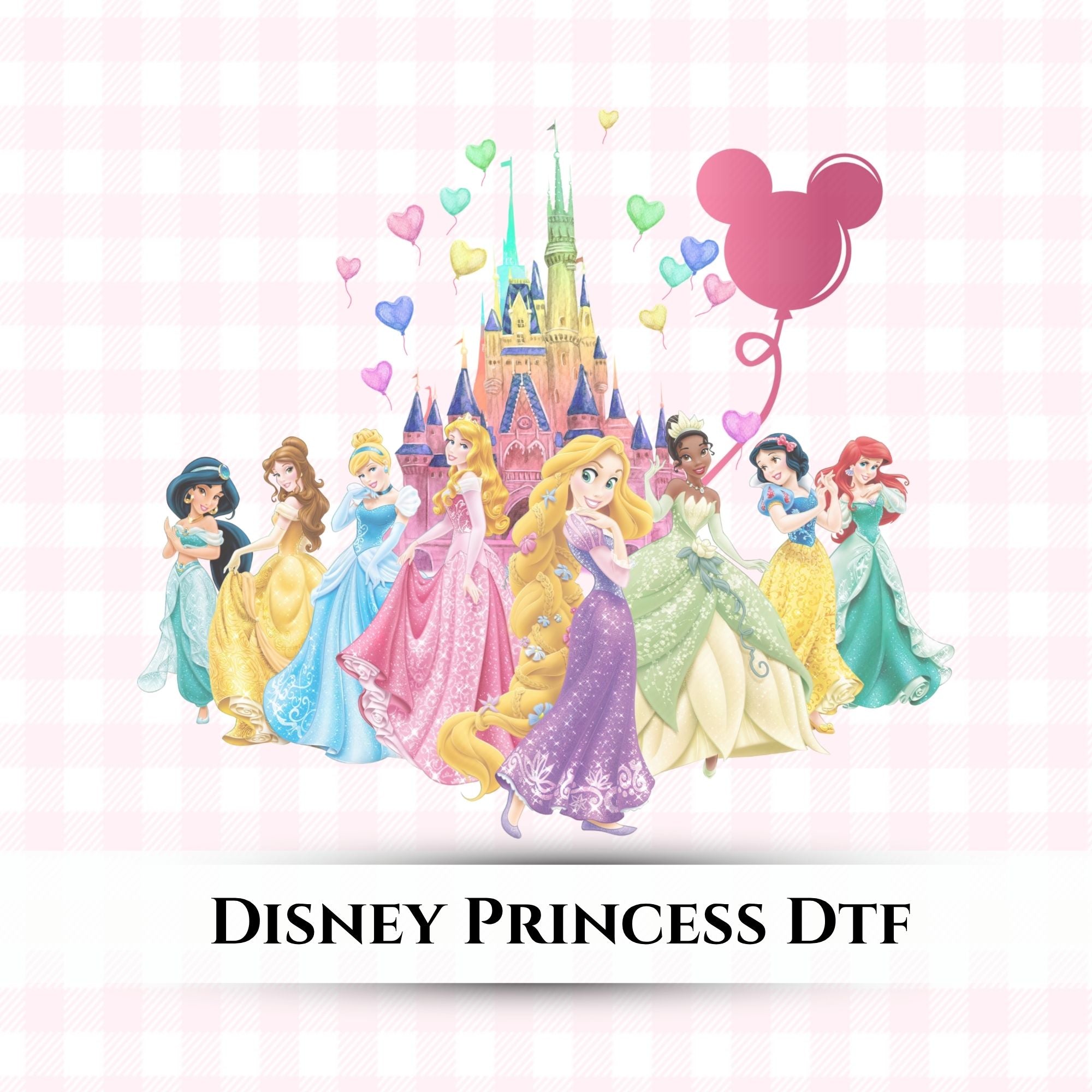 Disney Princess Dtf Print Collection – Strawberry Company Us